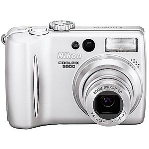 Nikon Coolpix 5900 5MP Digital Camera with 3x Optical Zoom