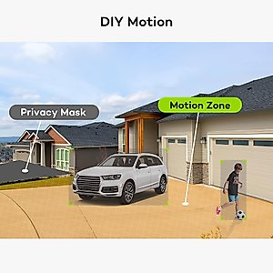 ONWOTE 2 Way Audio Wired 4K PoE Security Camera System, AI Human Vehicle Detection Trigger Color Night Vision, 4* 8MP 125° Wide View Angle IP Cameras, 8 Channel NVR 2TB, Two Way Talk CCTV Kit for Home