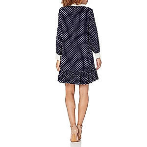 Tory Burch Rent the Runway Pre-Loved Cora Polka Dot Shirt Dress, Multicolored, 00