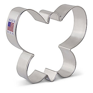 Butterfly Cookie Cutter, 3.75" Made in USA by Ann Clark