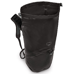 Osprey Transporter 25L Roll Top Waterproof Laptop Backpack, Black