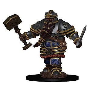 D&D: Icons of The Realms: Premium Figure: Dwarf Paladin Female