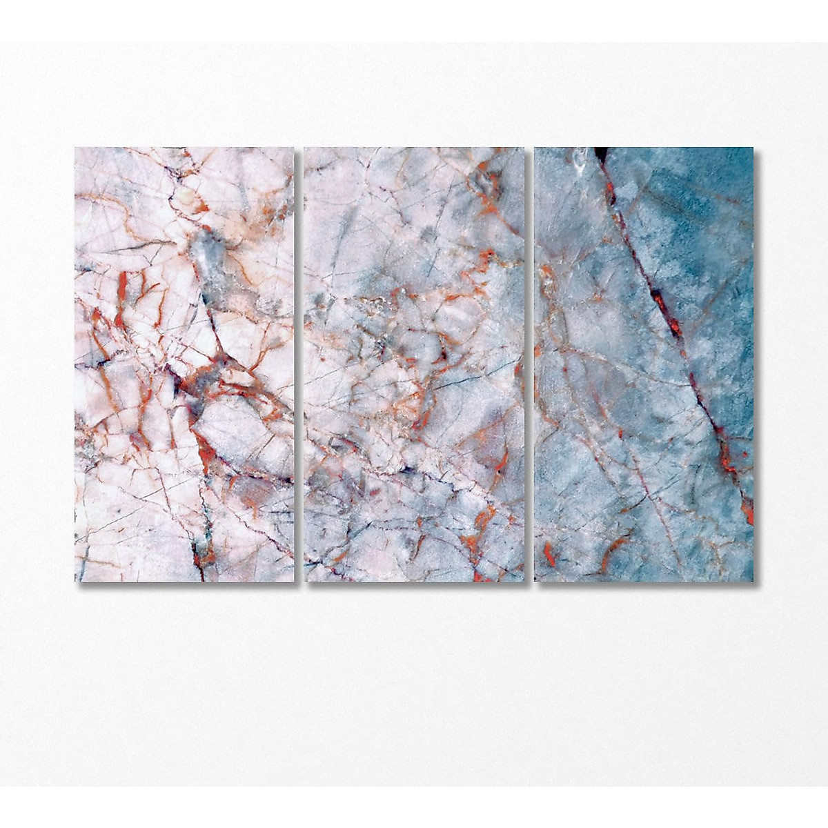 Abstract Natural Stone Pattern Canvas Print 1 Panel / 36x24 inches