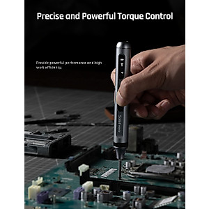 Mini Electric Screwdriver, 52 in 1 Electric Screwdriver Kit with 48 Magnetic Bits, Soleilwear Precision Screwdriver Cordless Repair Tool for Phone Camera Laptop Watch