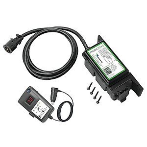 Tekonsha 902502 Prodigy RF, Plug & Play Trailer Mounted Proportional Brake Controller for Trailers with 1-3 Axles, Black