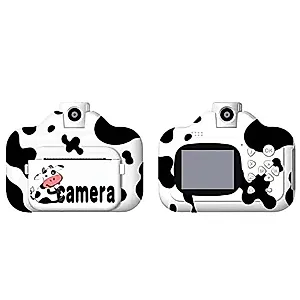 YUUAND Children Camera Printer 2.4-Inch HD Camera Support Photo Screen 1200 mAh Battery Children's Digital Video