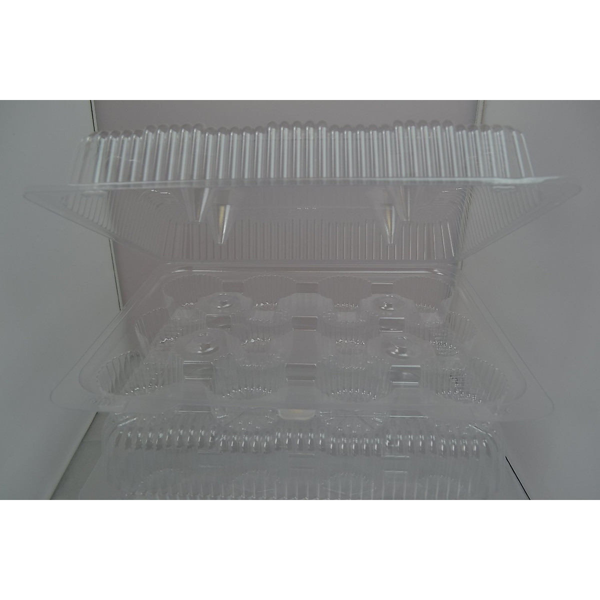 Muffin and Cupcake Packaging, Holds 12 Standard Size Cupcakes or Muffins- Count of 24 units