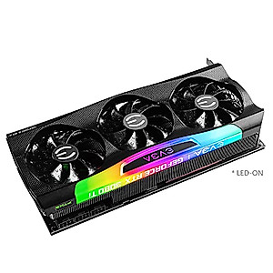 EVGA GeForce RTX 3080 Ti FTW3 ULTRA GAMING, 12G-P5-3967-KR, 12GB GDDR6X, iCX3 Technology, ARGB LED, Metal Backplate