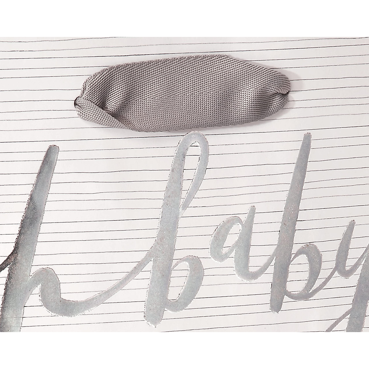 Papyrus 13" Large Gift Bag (Rabbit) for Baby Showers, New Baby, Baptisms, Christenings and All Baby Occasions (1 Bag)