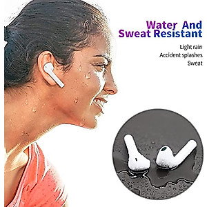 Wireless Earbuds Bluetooth 5.3 Headphones Noise Cancelling Air Buds Pods 3D Stereo Ear pods in-Ear Ear Buds Built-in Mic IPX7 Waterproof Earphones Sport Headsets for airpod Case/iPhone/Samsung/Google