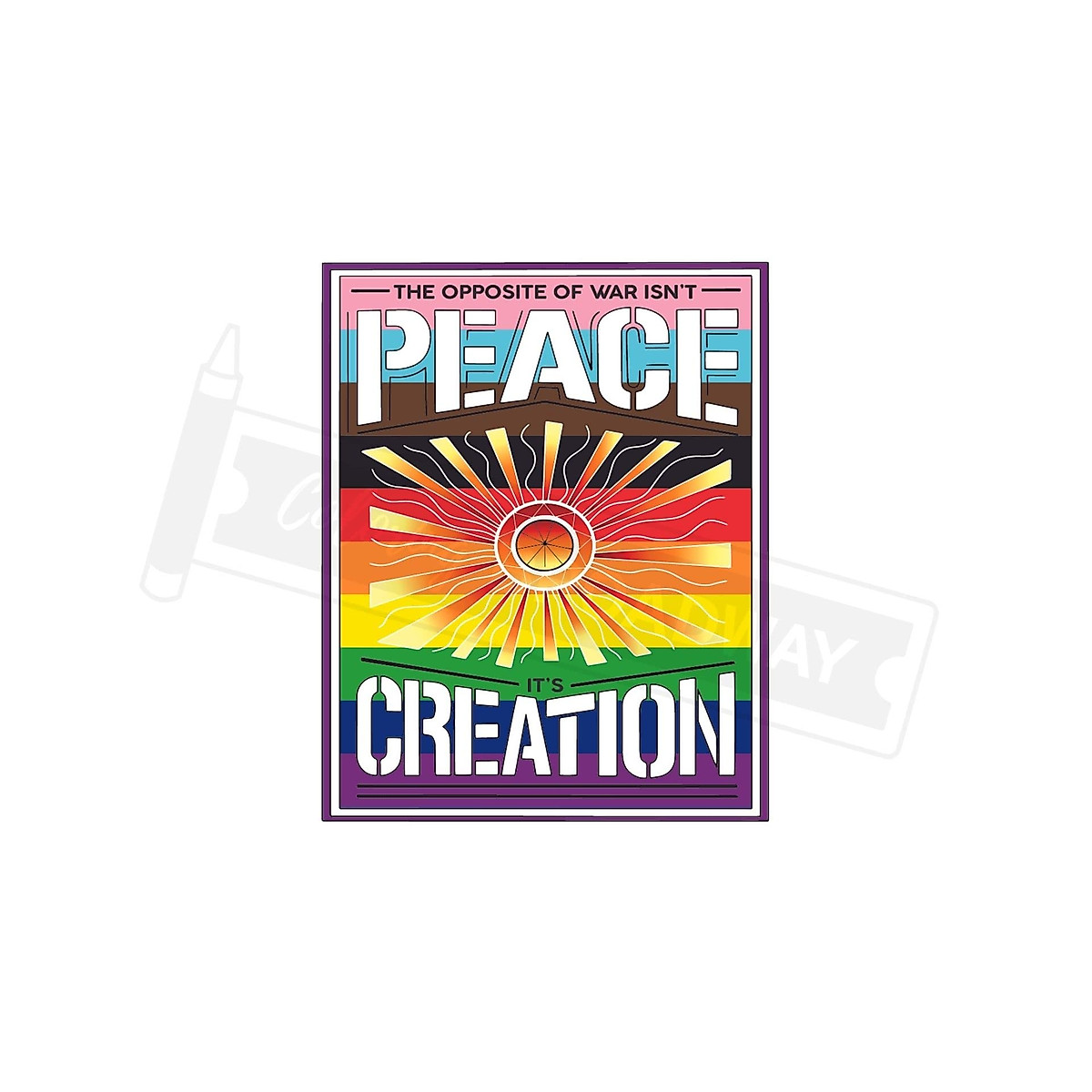 Coloring Broadway - Rent Inspired Stickers (Set of 4) “No Day But Today” Collection, Broadway Musical Merchandise, Die-Cut & Bubble Free Vinyl, Ideal Gift for Theatre Lovers