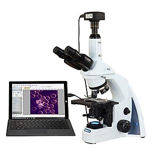 OMAX 40X-2000X 18MP USB3 PLAN Infinity Darkfield Trinocular Siedentopf LED Lab Compound Microscope