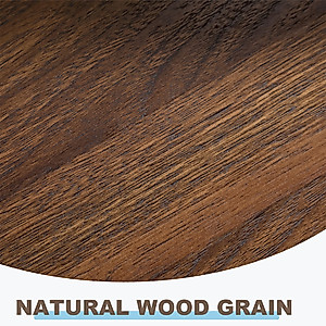 OKYCI Farmhouse 6 Drawer Dresser for Bedroom, Double Wood Chest of Drawers with 1.2" Thickened Top - 54" W x 31.5" H, Antique White