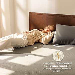 EGOHOME 10 Inch King Memory Foam Mattress for Back Pain, Cooling Gel Mattress Bed in a Box, Made in USA, CertiPUR-US Certified, Therapeutic Medium Mattress, 76x80x10 Black