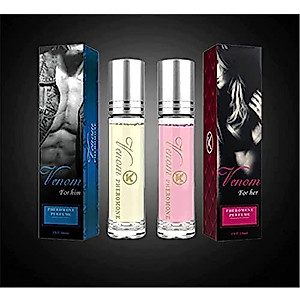 Phero Perfume, Pherume Oil Perfume, Venom Fragrance, Aphrodite Phero Perfume, Pheromone Oil for Women To Attract Men - Roll On, Venom Perfume for Woman, Pharamon Perfume (For Women (Attract Him))