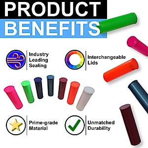 Alltrapod - Large Capacity, Fully Smell Proof, Water Proof Containers - Blue Bundle of 4