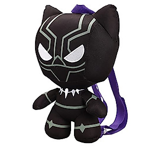 Bioworld Black Panther 12 Inch Plush Backpack
