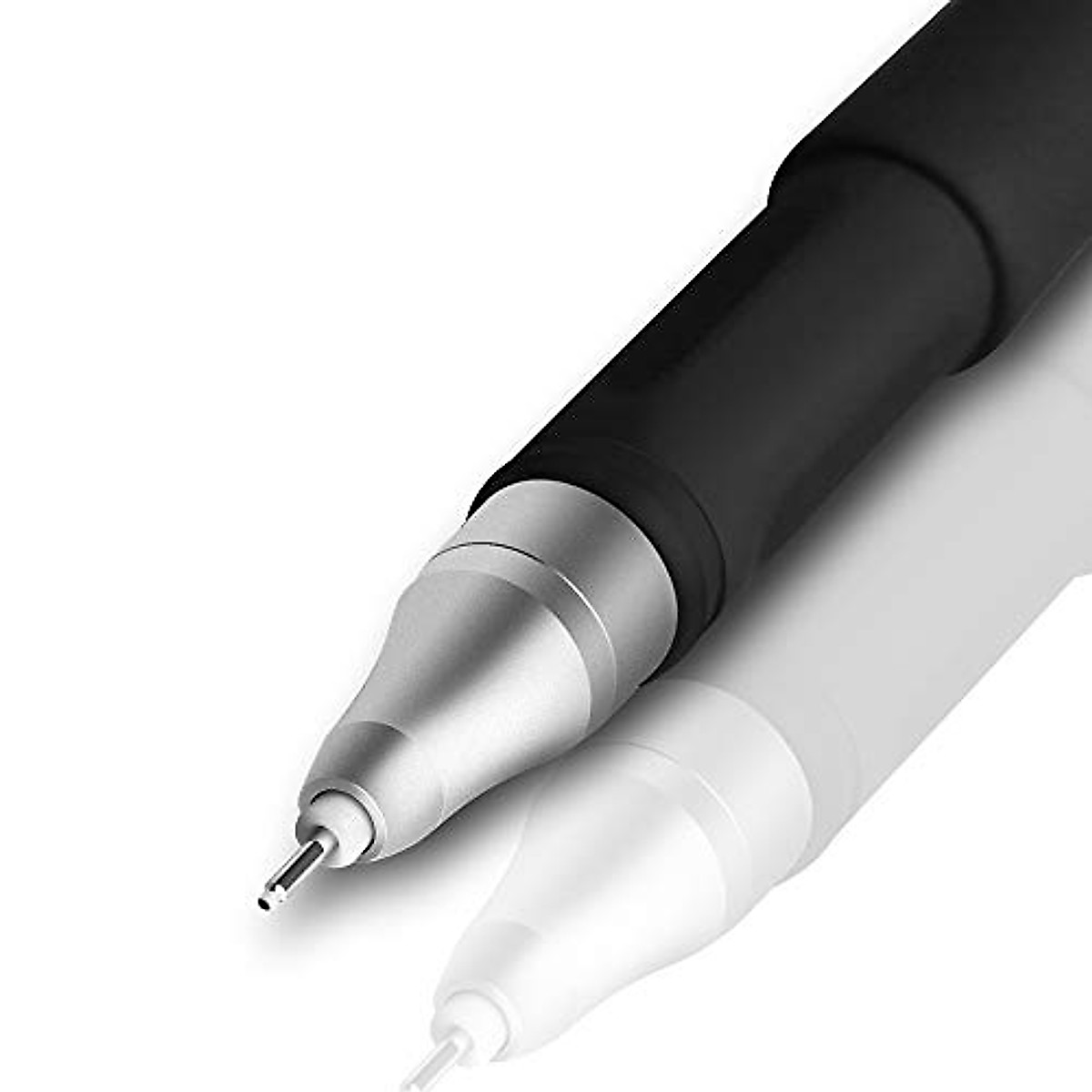 OBE WISEUS Gel Ink Pens,0.4mm Ultra Fine Point,Black Ink Standard Refill Rollerball Pen,12 Pack Set,382(Black, 0.4)