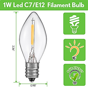 2 Pieces Accessory Cord with One LED Light Bulb Lamp Kit, 6Ft Christmas Village Lights Cord with On/Off Switch and Spare Fuse, Blow Mold Light for Christmas Houses Village, Holiday Craft Decorations