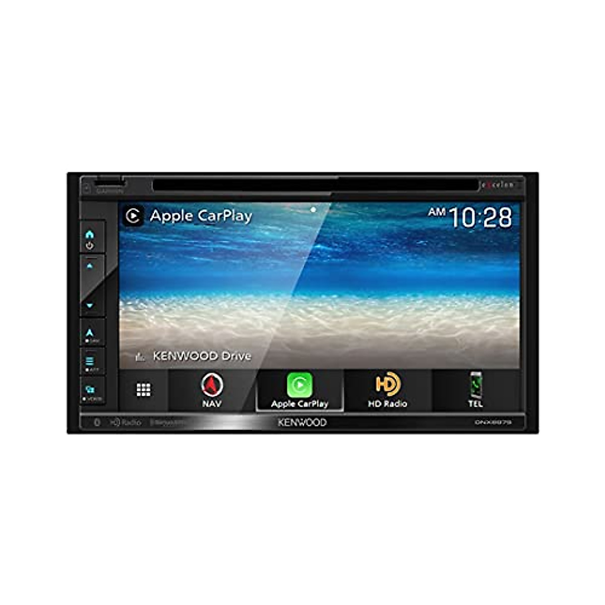 Kenwood DNX697S 6.8" CD/DVD Garmin Navigation Touchscreen Receiver w/ Apple CarPlay and Android Auto