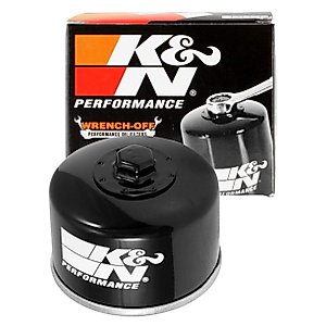 K&N Motorcycle Oil Filter: High Performance, Premium, Designed to be used with Synthetic or Conventional Oils: Fits Select Yamaha, Kymco Vehicles, KN-147
