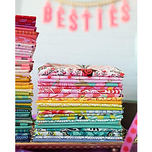 Besties 10" Charm Pack (42 Pieces) by Tula Pink for FreeSpirit (FB610TP.Besties)