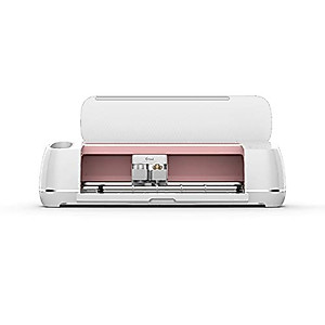 Cricut Maker - Smart Cutting Machine - With 10X Cutting Force, Cuts 300+ Materials, Create 3D Art, Home Decor & More, Bluetooth Connectivity, Compatible with iOS, Android, Windows & Mac, Rose
