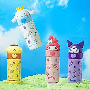 Cinnamoroll Stainless Steel Insulated Water Bottle 350ml - Blue