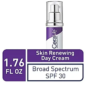 CeraVe Anti Aging Face Cream with SPF 30 Sunscreen | Anti Wrinkle Cream for Face with Retinol, SPF 30 Sunscreen, Hyaluronic Acid, and Ceramides | 1.76 Ounce