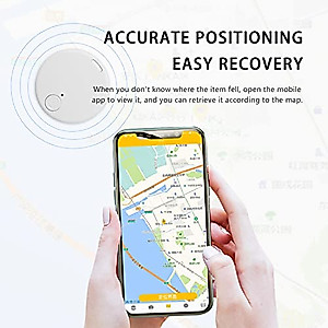 3 Pieces Item Locator Item Anti-Lost Device Bluetooth Locator Keychain Mini Locator Track The Location of Items at Any time