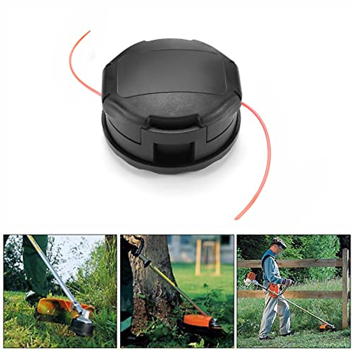 Trimmer Head for Echo Speed Feed 400, SRM 225 Head Replacement, Fit for SRM-230 SRM-225 SRM-210 Echo Weed Eater PAS210 PAS211 PAS225 PAS225VP PAS225VPB PAS230 PAS231 PAS260