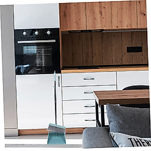 minkissy Garbage Shovel Sweep Broom Small Brooms Handle Broomstick Outdoor Broom Cleaning Broom Garden Broom House Brooms for Sweeping Indoor Sweep Cleaner Broom Wiper Pet Plastic Office