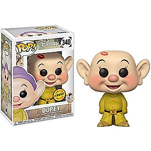 Disney: Snow White and the Seven Dwarfs - Dopey Limited Edition Chase Funko Pop! Vinyl Figure (Includes Compatible Pop Box Protector Case)