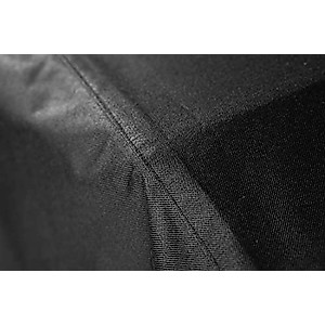 Blackstone 5482 Griddle Cover Fits 36 inches Griddle Cooking Station with Hood Water Resistant, Weather Resistant, Heavy Duty 600D Polyester Flat Top Gas Grill Cover with Cinch Straps, Black 36" Black