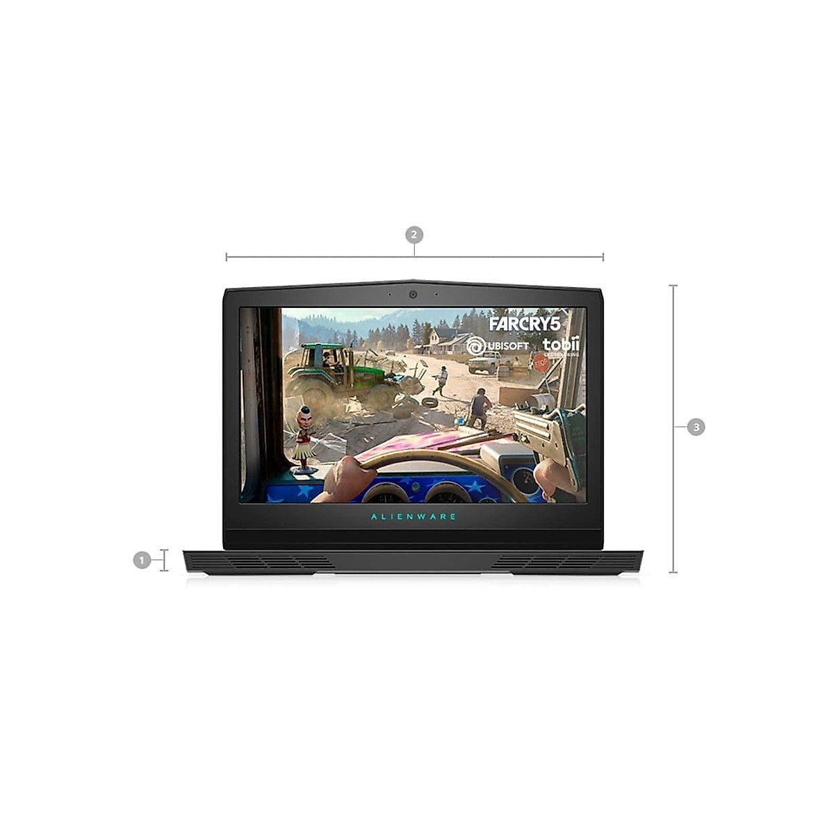 Dell Alienware 17 R4 17R4 17.3" FHD i7-6700HQ 16GB RAM 1TB HDD + 256GB SSD NVIDIA GTX 1060 6GB Win 10