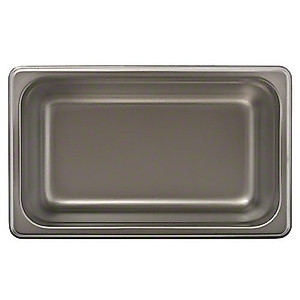 Update International 4" Quarter-Size Anti-Jam Steam Table Pan