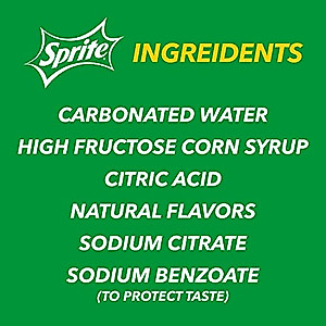 Sprite Lemon Lime Soda Soft Drinks, 7.5 fl oz, 6 Pack