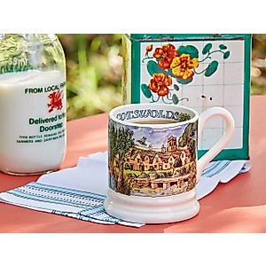 Emma Bridgewater Boho Handmade Ceramic Landscapes Of Dreams Cotswolds England Gift Half-Pint Coffee and Tea Mug