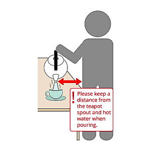 Whistling Tea Kettle for Stove Top Enamel on Steel Teakettle, Supreme Housewares Strawberry Fruit Decor Teapot Water Kettle Cute Kitchen Accessories Teteras (2.3 Quart, Strawberry)