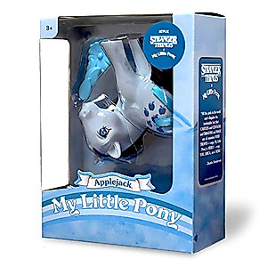 Basic Fun My Little Pony - Applejack - Stranger Things Pony Collectible Figure, 6" H x 4" W