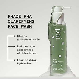 PAI SKINCARE London | PHAZE PHA Clarifying Face Wash, Blemish & Blackhead Control, Sulphate Free, Clinically Proven for Sensitive Skin, 100ml
