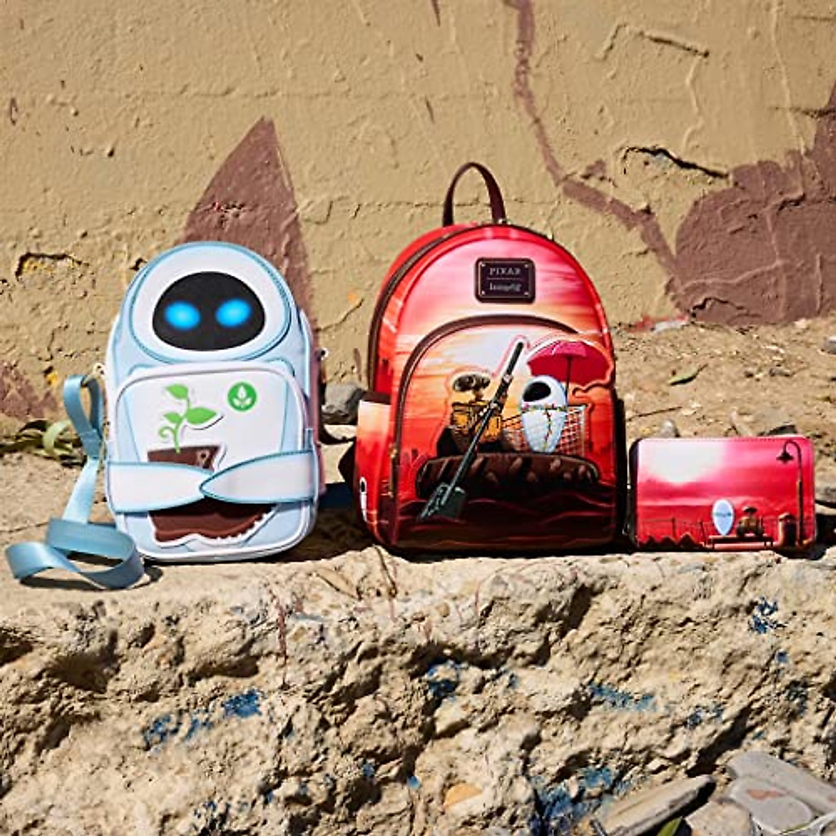 Loungefly Wall-E Date Night Double Strap Shoulder Bag