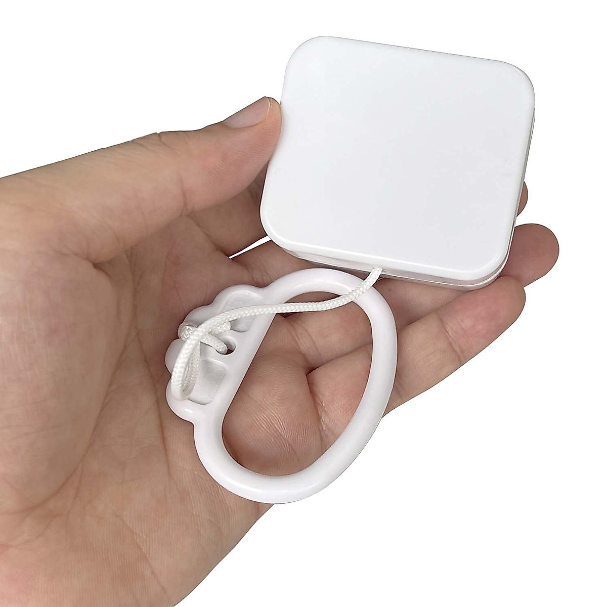 Brahms Lullaby Pull String Music Box, Washable Crib Bed Bell Windup Musical Box Toy Gift for Baby Kids Children