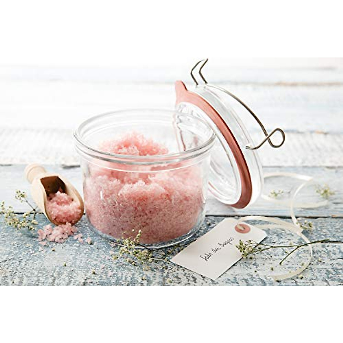 Luigi Bormioli Lock Eat Canning, Preserving & Serving Food Jar, 4.25 oz