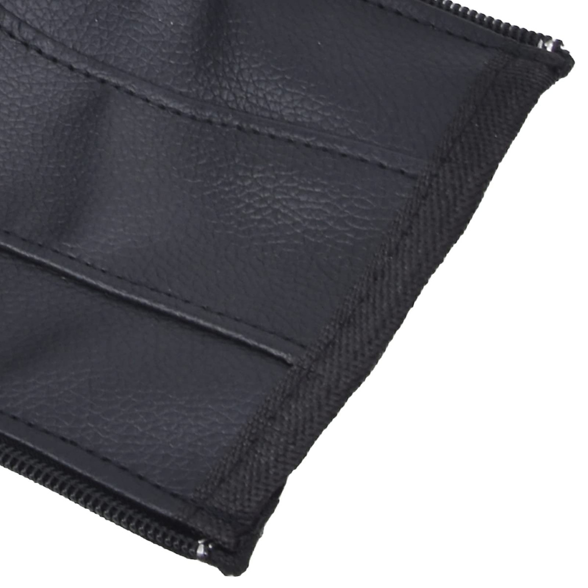 Fdit PU Baby Stroller Handle Cover Armrest Protector for Baby Carriage, Removable Zipper Protector Sleeve for Baby Stroller (Black)