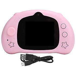 Children Camera, Good Partner LCD Kid Camera Multi‑Function with Joystick Design for Children for Catching(Pink)