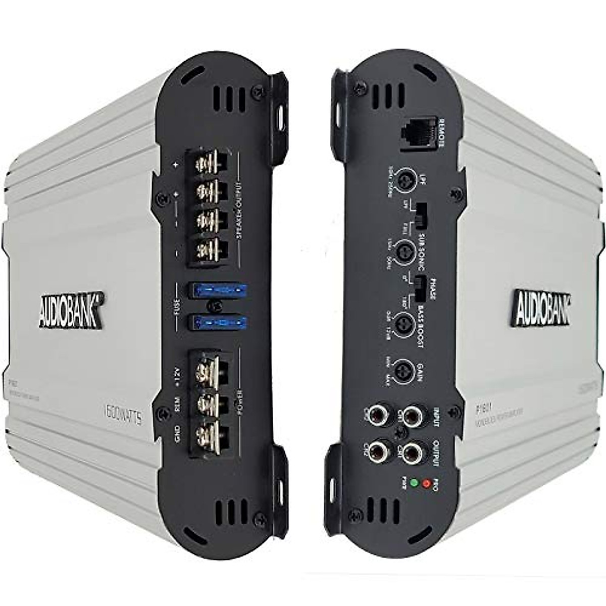 Audiobank Monoblock 1600 WATTS Amp Class AB Car Audio Stereo Amplifier ...