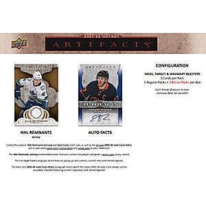 2021/22 Upper Deck Artifacts Hockey Blaster Box