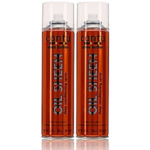 Cantu Shea Butter Oil Sheen Deep Conditioning Spray 10 Ounce (295ml) (2 Pack)