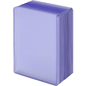 CampFENSE 3" x 4" Trading Card Top Loader, Clear Card Sleeves for TCG Cards (25 Count), Hard Plastic Top Loader Card Holders Fits YGO, MTG, Baseball Football Card